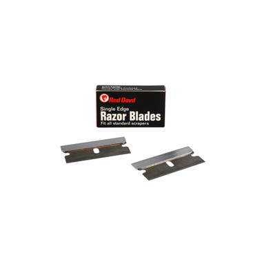 Red Devil RAZOR BLADES SINGLE EDGE, 10/CD | AFT Fasteners