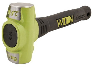 JPW Industries B.A.S.H Unbreakable Handle Sledge Hammer, 2-1/2 lb Head ...