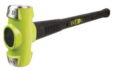 JPW Industries B.A.S.H Unbreakable Handle Sledge Hammer, 8 lb Head, 30 ...
