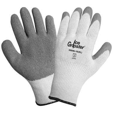 Ice Gripter - Rubber Dipped Low Temperature Glove Size 9(L) 12 Pair ...