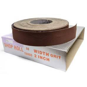Crocus Cloth Roll, 2" x 50YD, Fine Grit, Iron Oxide (1/Pkg) | AFT Fasteners