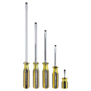 Stanley Products 100 Plus Screwdriver Set #66-150-A (5 Piece) | AFT ...