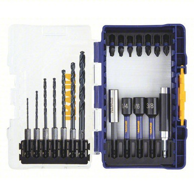 Irwin Screwdriver Bit Set #IWAFM1319 (19 Piece) | AFT Fasteners