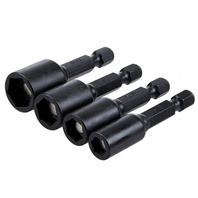 Irwin Impact Performance Magnetic Tip Nut Setter Bit Set, 1/4", 5/16 ...