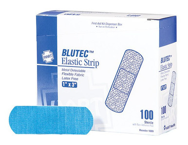 HART Health Blutec Metal Detectable Elastic Adhesive Bandage, Strip, 1 ...