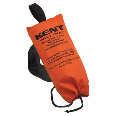 Kent Ring Buoy Line Bag w/ 100'' Rope | AFT Fasteners