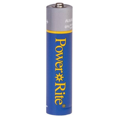Power Rite AAA Alkaline Battery, 4/Pkg | AFT Fasteners