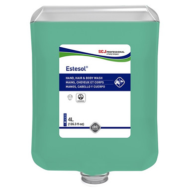 SC Johnson Professional Estesol Hand, Hair, & Body Cleaner, 4 L Refill ...