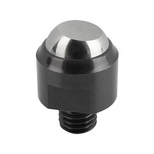 Kipp Self-Aligning Pads, 20 mm x 50 mm, Carbon Steel, Style C, W ...