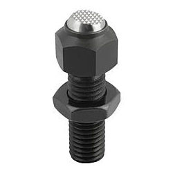 Kipp Self-Aligning Pads, Adjustable, Style F, Stainless Steel ...