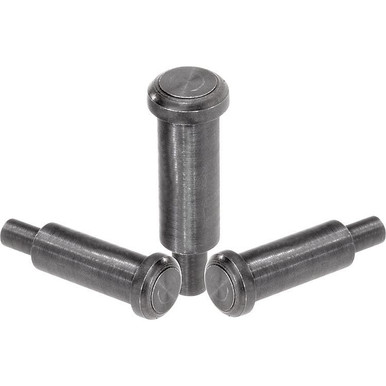 Kipp Spring Plungers w/Head, 6 mm X 20 mm, Steel, Black Oxidized ...