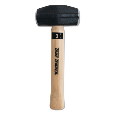 True Temper Toughstrike Double-Face Hand Drill Hammer, 3 lb Head Wt, 10 ...