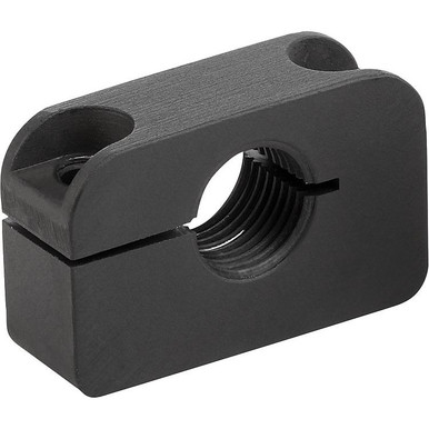 Kipp Mounting Bracket, M20, Style B, Aluminum, Black (10/Pkg.), K0638 ...