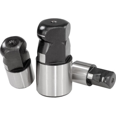Kipp Locating Pin w/Ball End, Flattened, 16 mm, Style C, Steel, (1/Pkg ...