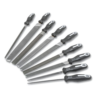 Crescent 9-Piece Maintenance File Sets with Ergonomic Handles, 6 in, 8 ...