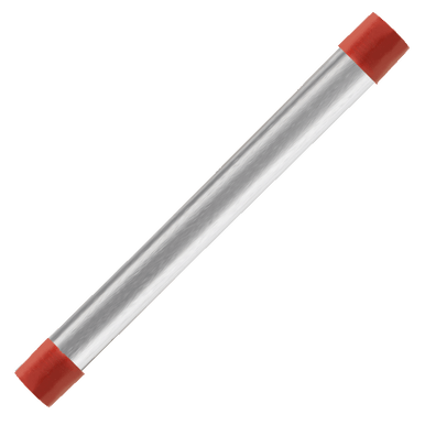 Pipe - 1" x 60" Schedule 40 Galvanized Cut Pipe - ASTM A53 (3/Pkg ...