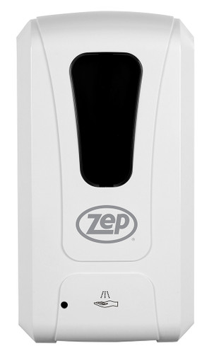 Zep Touchless Bulk Soap Dispenser, 40.5 oz, White, 1/EA | AFT Fasteners