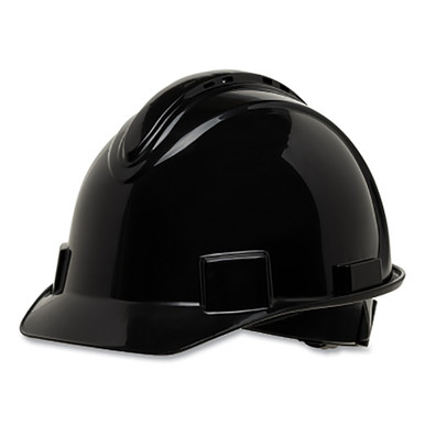 Honeywell North Short Brim Hard Hat, 4-Point Ratchet Suspension, Vented ...