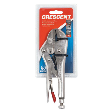 Crescent Locking Jaw Pliers, Straight Jaw, 7 in Long, 1/ EA | AFT Fasteners