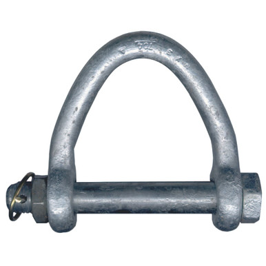 CM Columbus McKinnon Web Sling Shackles, 1-1/8 in Bail Size, 12 Tons ...
