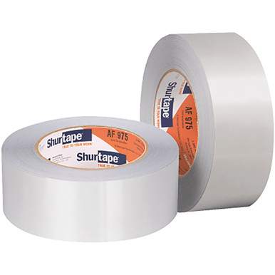 Shurtape AF 973 Aluminum Foil Tape, 3 in W x 50 yd, 4 mil Thick, Silver ...