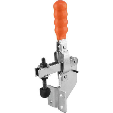 Kipp Toggle Clamp Standard, M06X50, F1=1000, w/Angled Foot & Adjustable ...