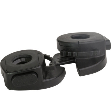 Traverse Eye Shield Quick Connect Attachment Clips, Black, One Size, 1 ...