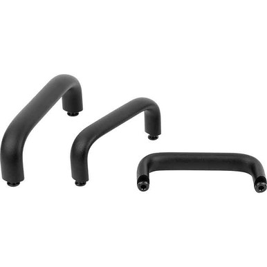 Kipp Pull Handle, Oval, Detatchable, A=120 mm, L=155 mm, D=M05X16, H=58 ...