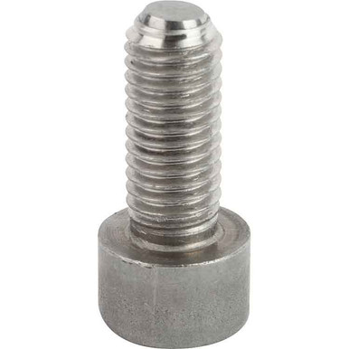 Kipp Ball End Thrust Screw w/Hexagon Socket Head, w/Flattened Ball ...