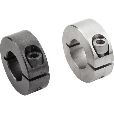 Kipp M5 x 16, One Piece Shaft Collar, Locking, 18 mm Bore Dia., 36 mm O ...