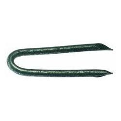 Grip Rite 1" Fence Staples, 9 Gauge, Hot Galvanized, Barbed Shank, (50 ...