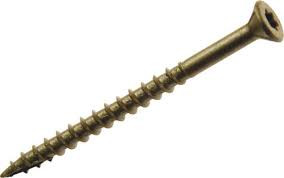 Grip Rite #6 x 2" Interior General Construction Screws, Gold (25 lb ...