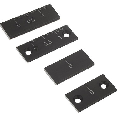 Kipp Nonius and Zero Reference Mark Scale, Horizontal, Aluminium, Self ...