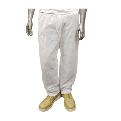 PIP Standard Weight Disposable Pants -Elastic Waist/White/Large (50 ...