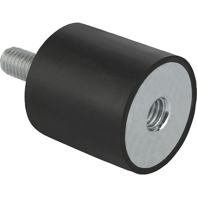 Kipp Rubber Buffers, Style B, Internal & External Thread, M8X23mm ...