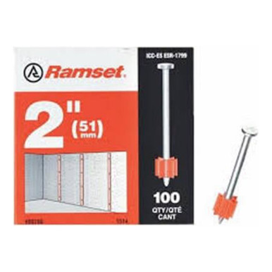 ITW Ramset .300 x 2" Drive Pin - 00780 (100 Box/8 Boxes) #RS200DP | AFT ...