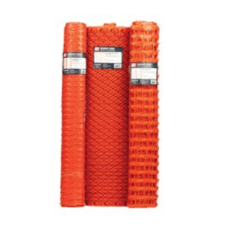 Grip Rite Lightweight Warning Fence, Orange 4 ft x 100 ft (1/Roll) # ...