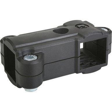 Kipp Tube Clamp, 3-Way, Cross Thermoplastic, A=30 mm, B=30 mm, Steel ...
