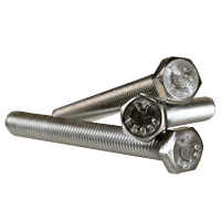 5/8"-18 NF x 2-1/2" Fully Threaded Hex Cap Screws, 316 Stainless Steel ...
