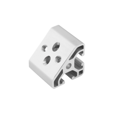 Kipp Angle Elements, T1, Type I, 40X80 mm, Aluminum (Qty:1), K1047 ...