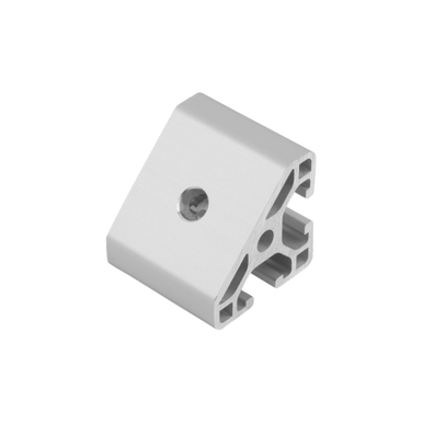 Kipp Angle Elements, T2, Type I, 40X80 mm, Aluminum (Qty:1), K1048 ...