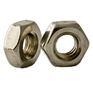 #12-24 Hex Machine Screw Nuts, 18-8 Stainless Steel (1000/Bulk Pkg ...