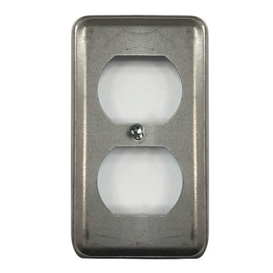 Switch Cover Single Gang Duplex Receptacle Steel (12/Pkg.) | AFT Fasteners