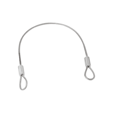 Kipp Retaining Cables, Style C, w/Eyes-Both Ends, L=200 mm, Stainless ...