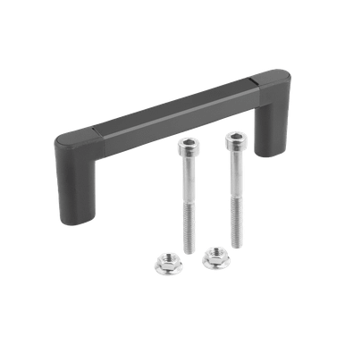 Kipp Pull Handles, Aluminum w/Plastic Grip Legs, L=120.5 mm, Style C ...