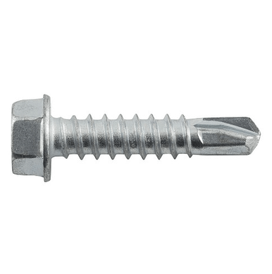 DeWalt #12-14 x 1" Drilit Self-Drilling Screws, 5/16" Hex Washer Head ...