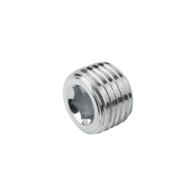 Kipp Screw Plugs w/Hexagon Socket, w/o Vent, Tapered Thread, M10X1 mm ...