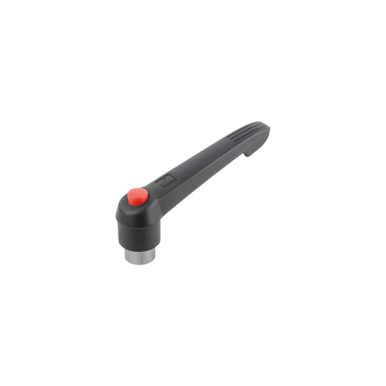 Kipp Adjustable Handle w/Internal Thread and Push Button, Size 4 ...