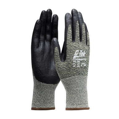 G-Tek® PosiGrip® Seamless Knit Aramid Blended Antimicrobial Glove with ...
