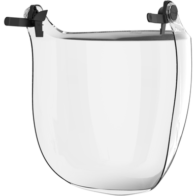 JSP C4-MAX Industrial Visor - Anti-Scratch / Anti-Fog, Clear, OS 251 ...